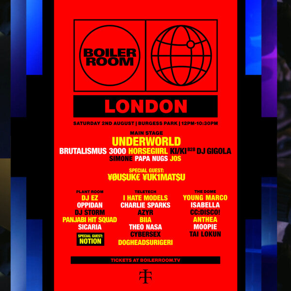 Underworld | Boiler Room London (Live) | Album – Artrockstore